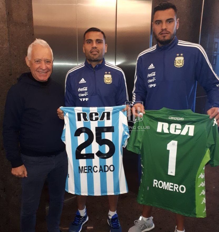Romero: "Tengo toda la ropa de Racing" - Racing de Alma