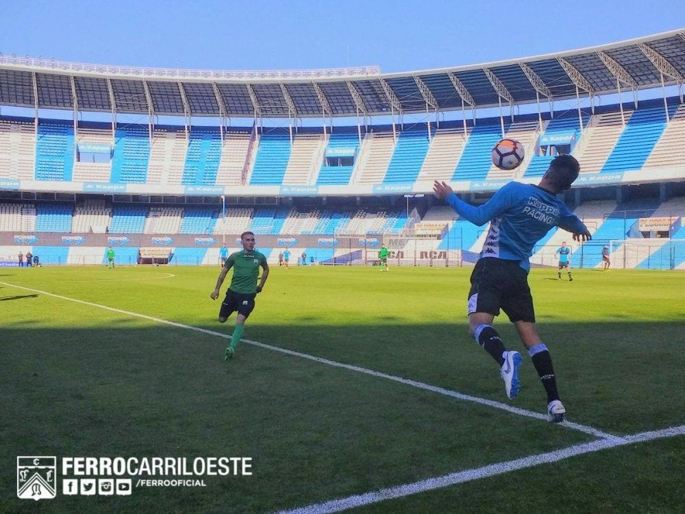 Por Licha, Racing le ganó Ferro - Racing de Alma