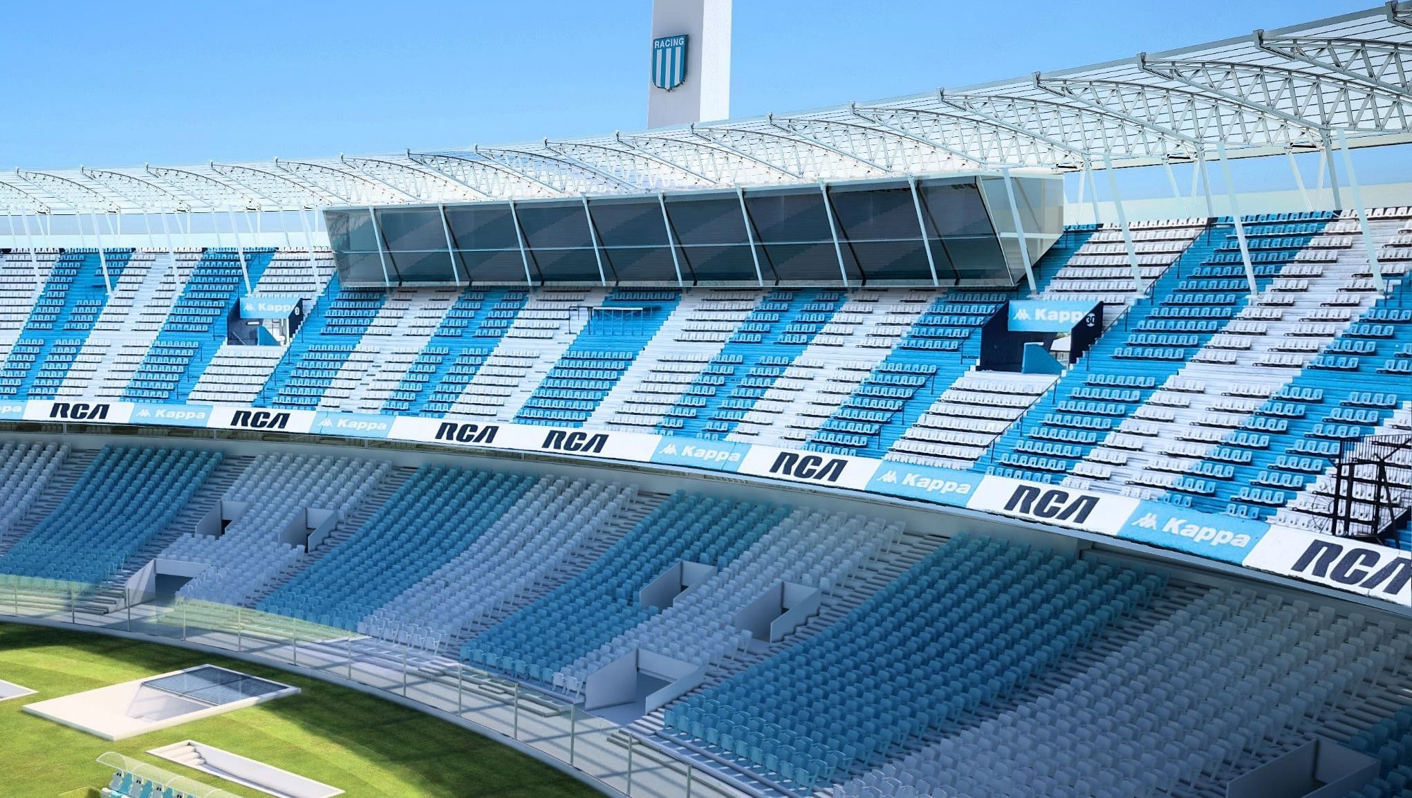 El proyecto para el nuevo estadio de Racing - Racing de Alma