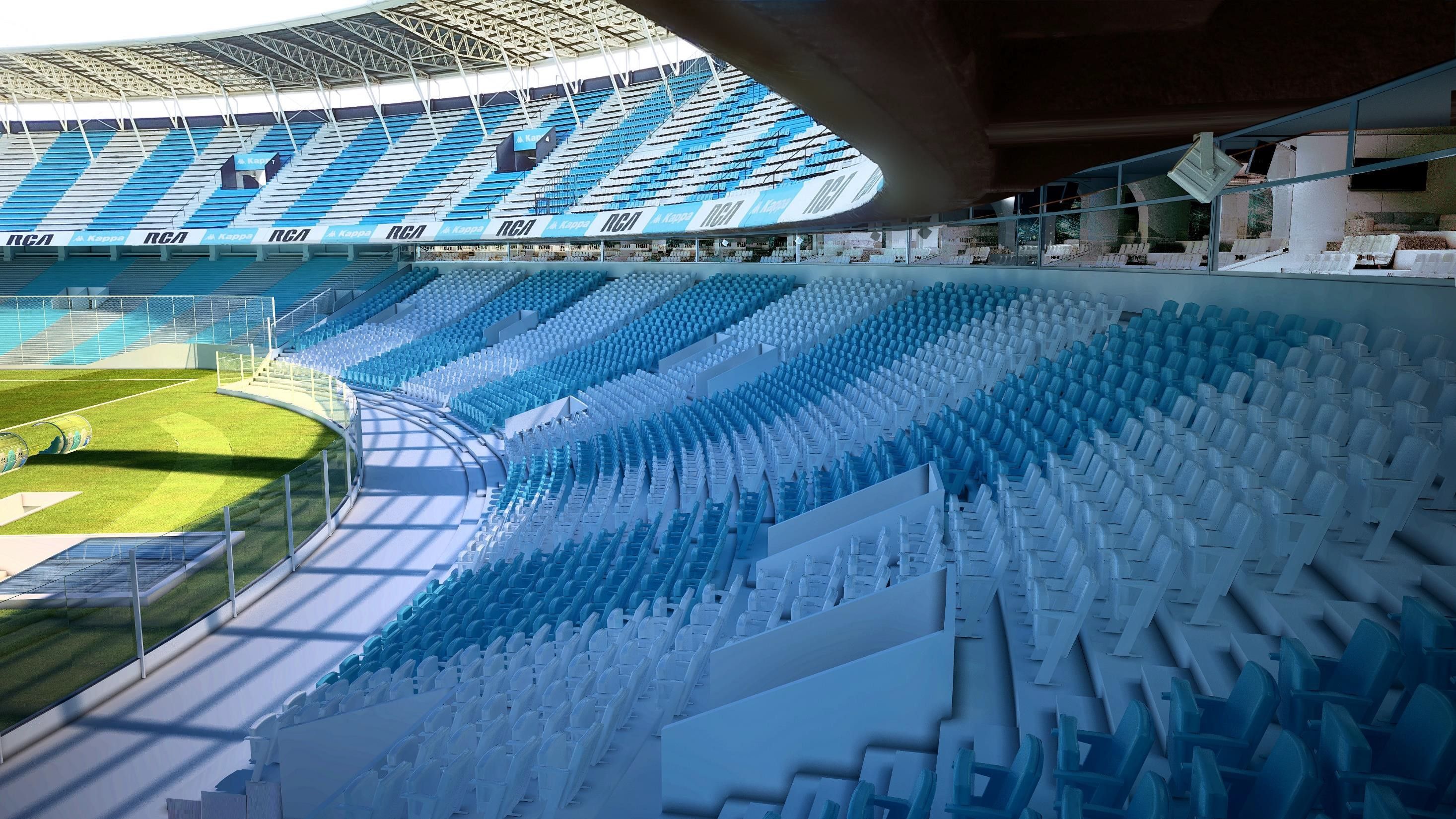 El proyecto para el nuevo estadio de Racing - Racing de Alma