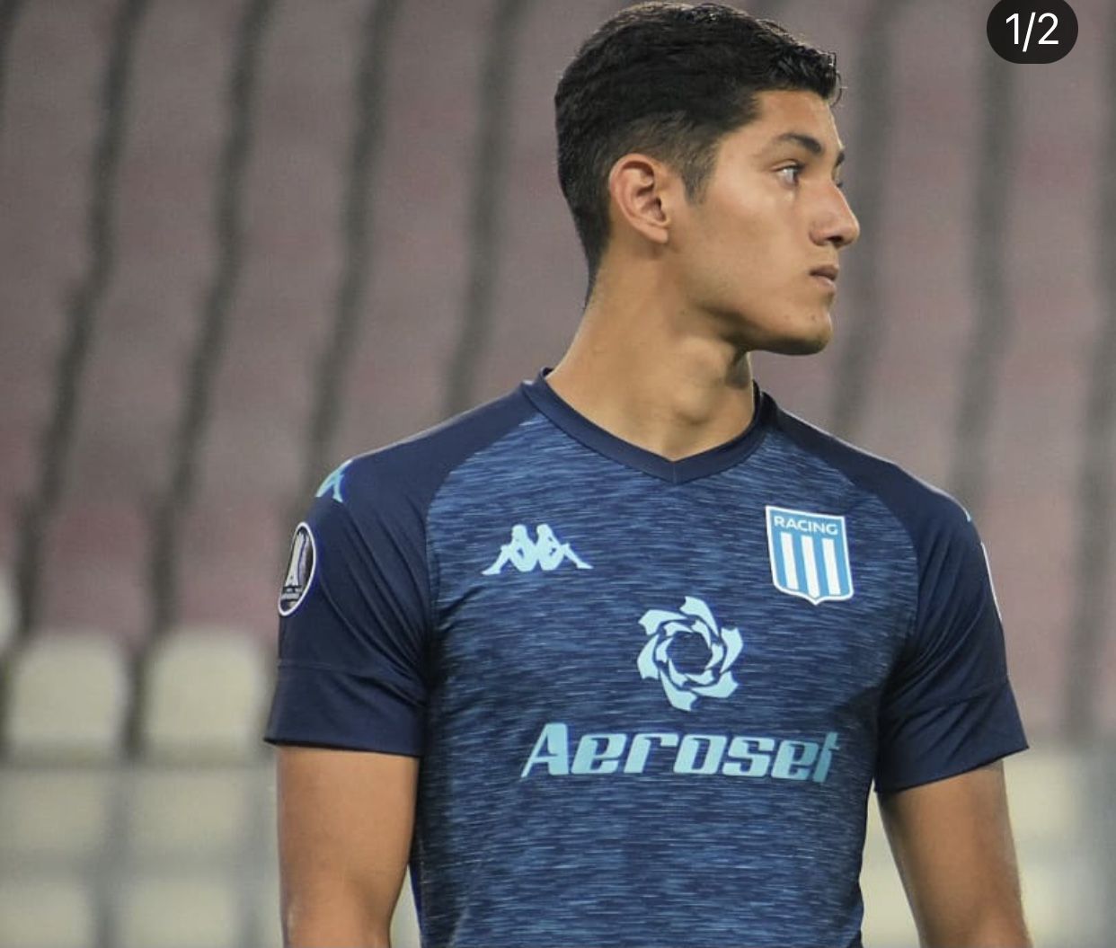 Historia detallada de Nacho Galván, el pibe que debutó - Racing de Alma