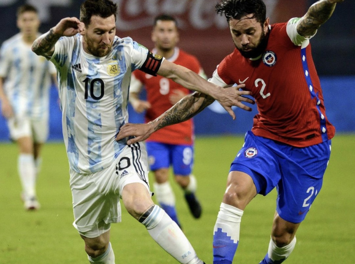 Mena quiere repetir en Chile ante Lionel Messi - Racing de Alma