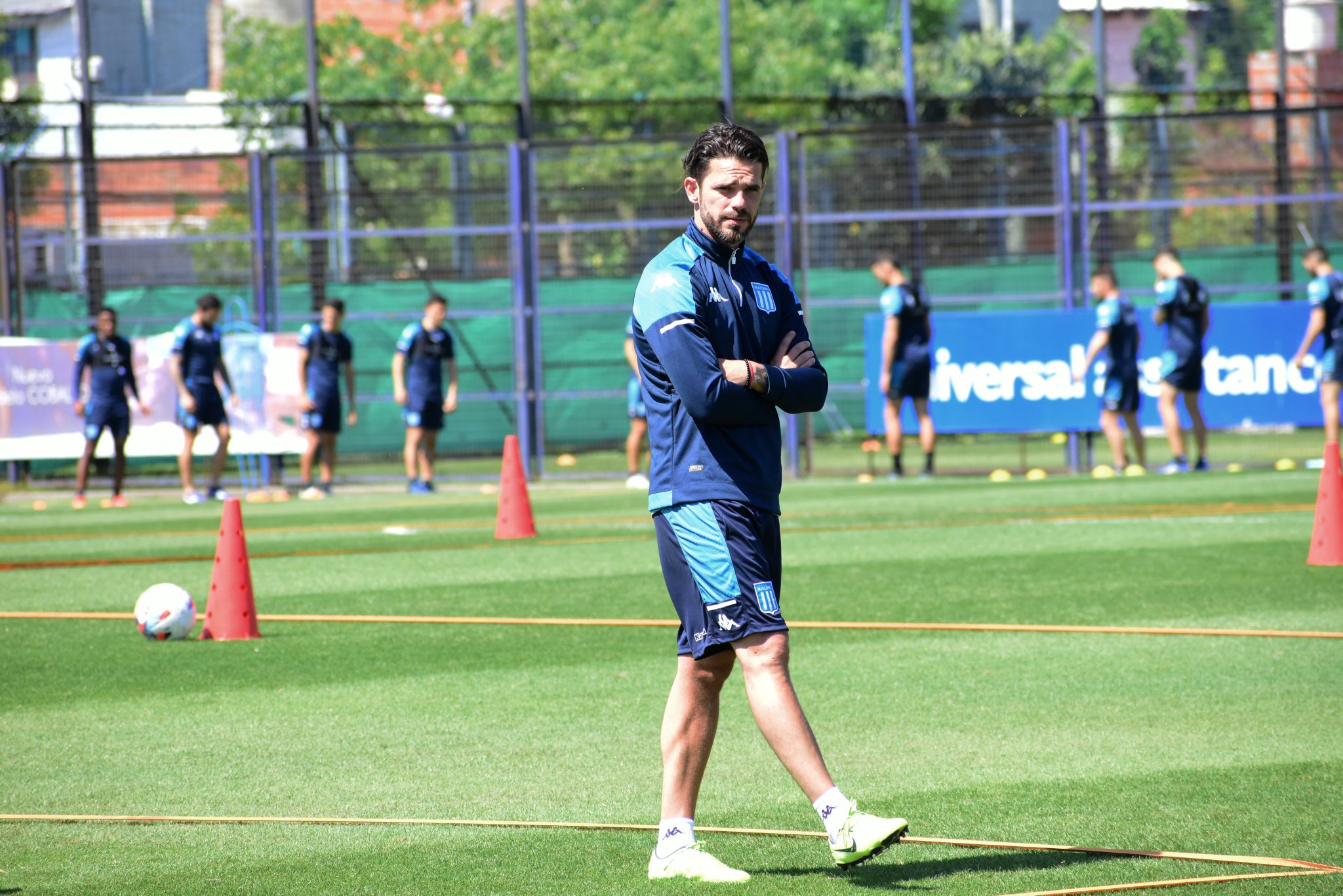 La primera vez de Gago en Racing - Racing de Alma