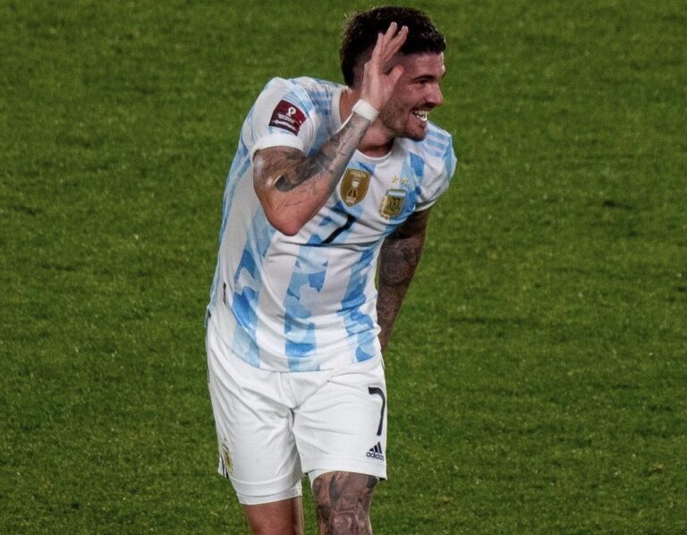 El récord del ex Racing Rodrigo De Paul - Racing de Alma