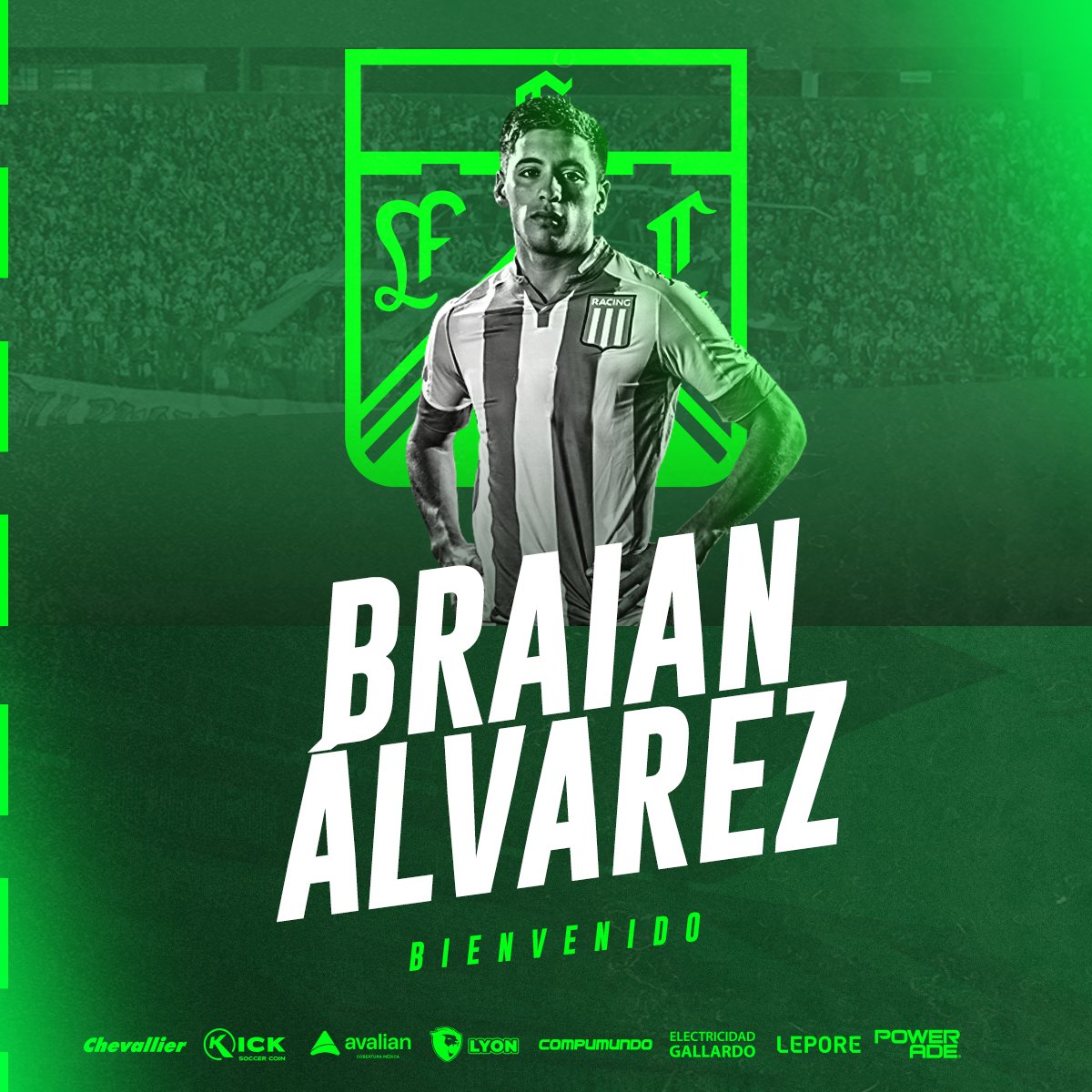 Braian Álvarez deja Racing para irse a Ferro - Racing de Alma