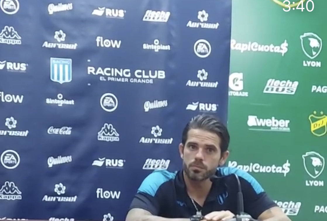Gago, de Racing: "Jugamos como había que jugar" - Racing de Alma