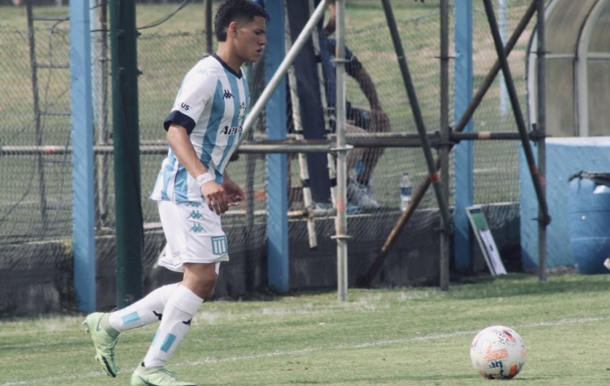 Reserva de Racing: Axel Cabellos, con RDA - Racing de Alma