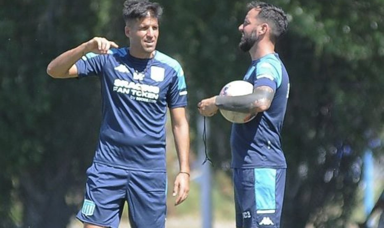 Grazzini y Videla, interinos en Racing post Gago - Racing de Alma