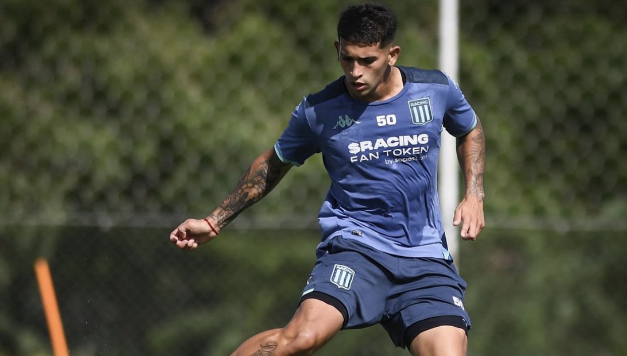 Román Fernández tras ser dirigido por Gago en Racing - Racing de Alma