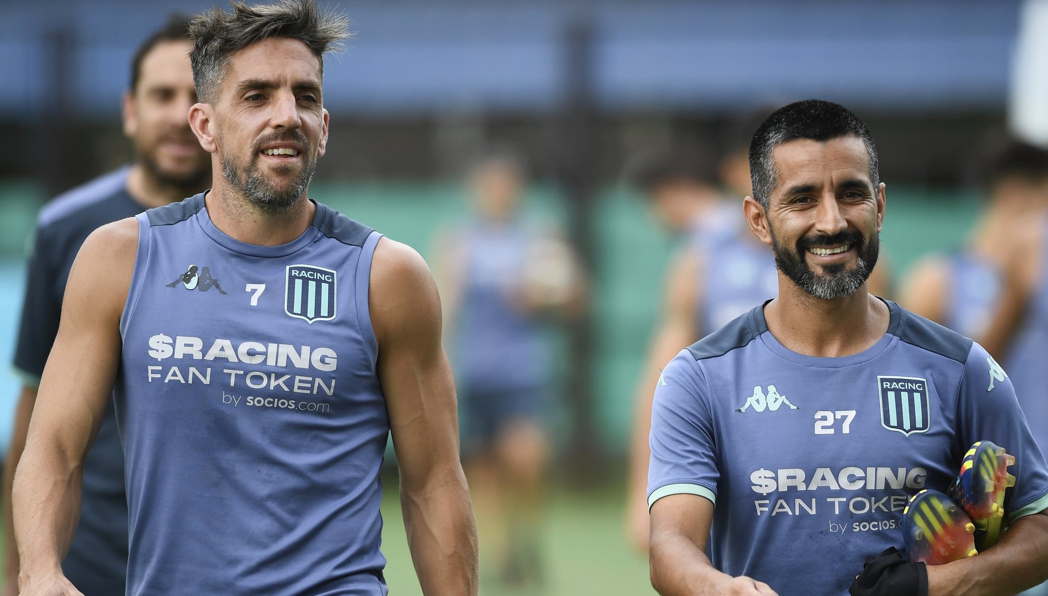 Maxi Moralez volvió al plantel de Racing - Racing de Alma