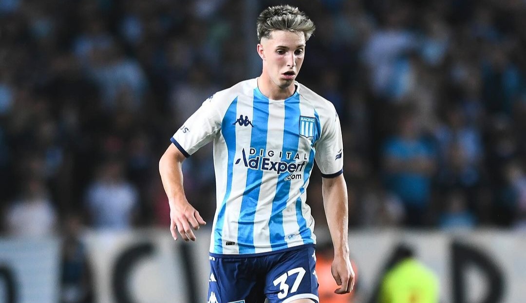 Baltasar Rodríguez, convocado a la Selección desde Racing - Racing de Alma