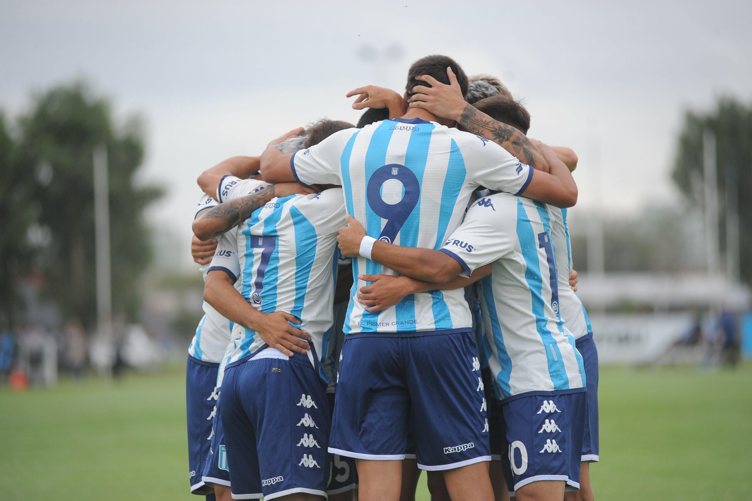 Formación de la Reserva de Racing ante Instituto - Racing de Alma