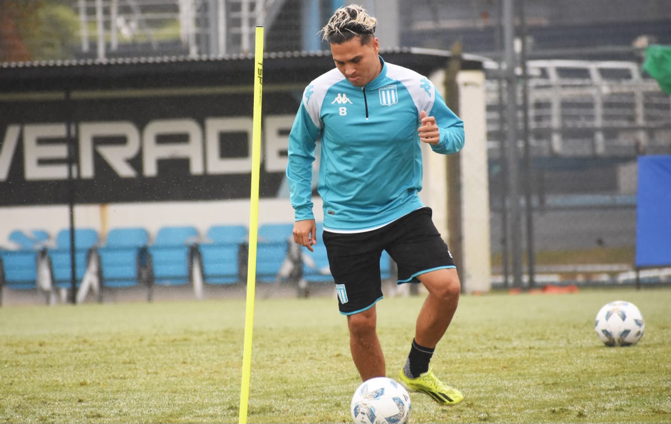 Juanfer Quintero volvió a Racing: ¿llega a Belgrano? - Racing de Alma