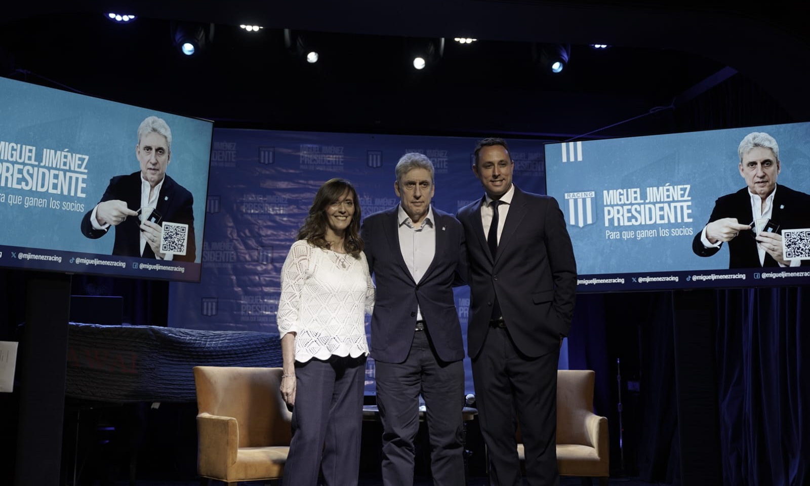 Miguel Jiménez lanzó su candidatura en Racing y jugó fuerte - Racing de ...