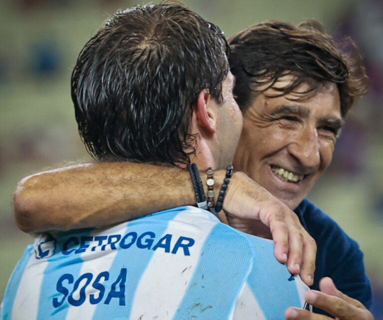 Los grandes números de Sosa jugando como volante en Racing - Racing de Alma