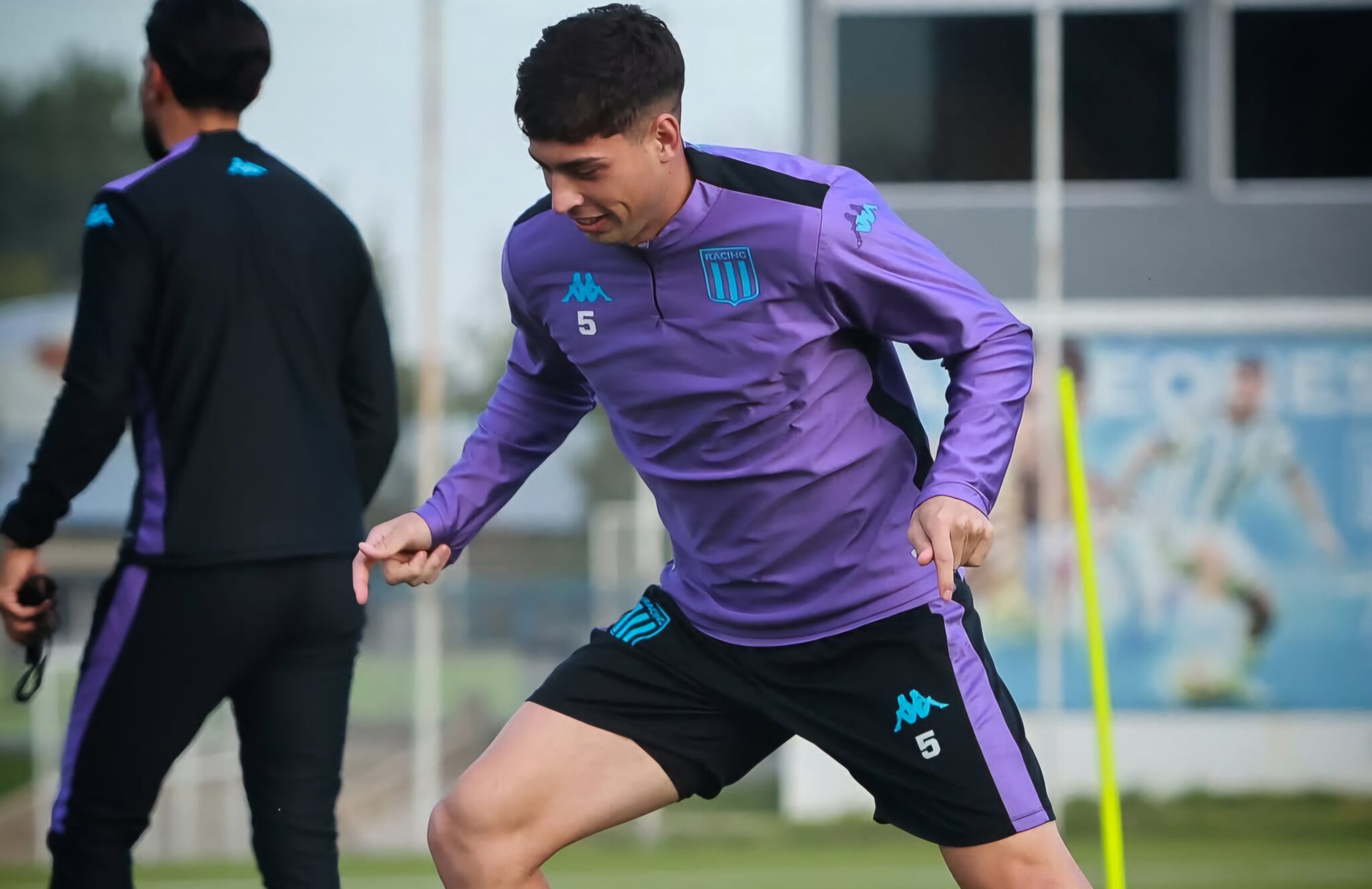 Juan Nardoni llegó a 100 partidos en Racing - Racing de Alma